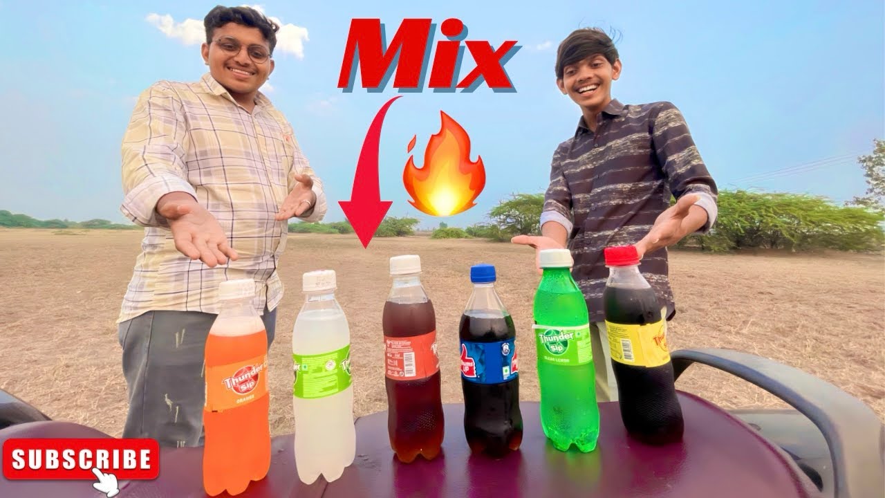 બધી સોડાને ભેગી કરવાથી કેવો ટેસ્ટ આવે ?🤔 || Devarsh Patel🔥 - YouTube