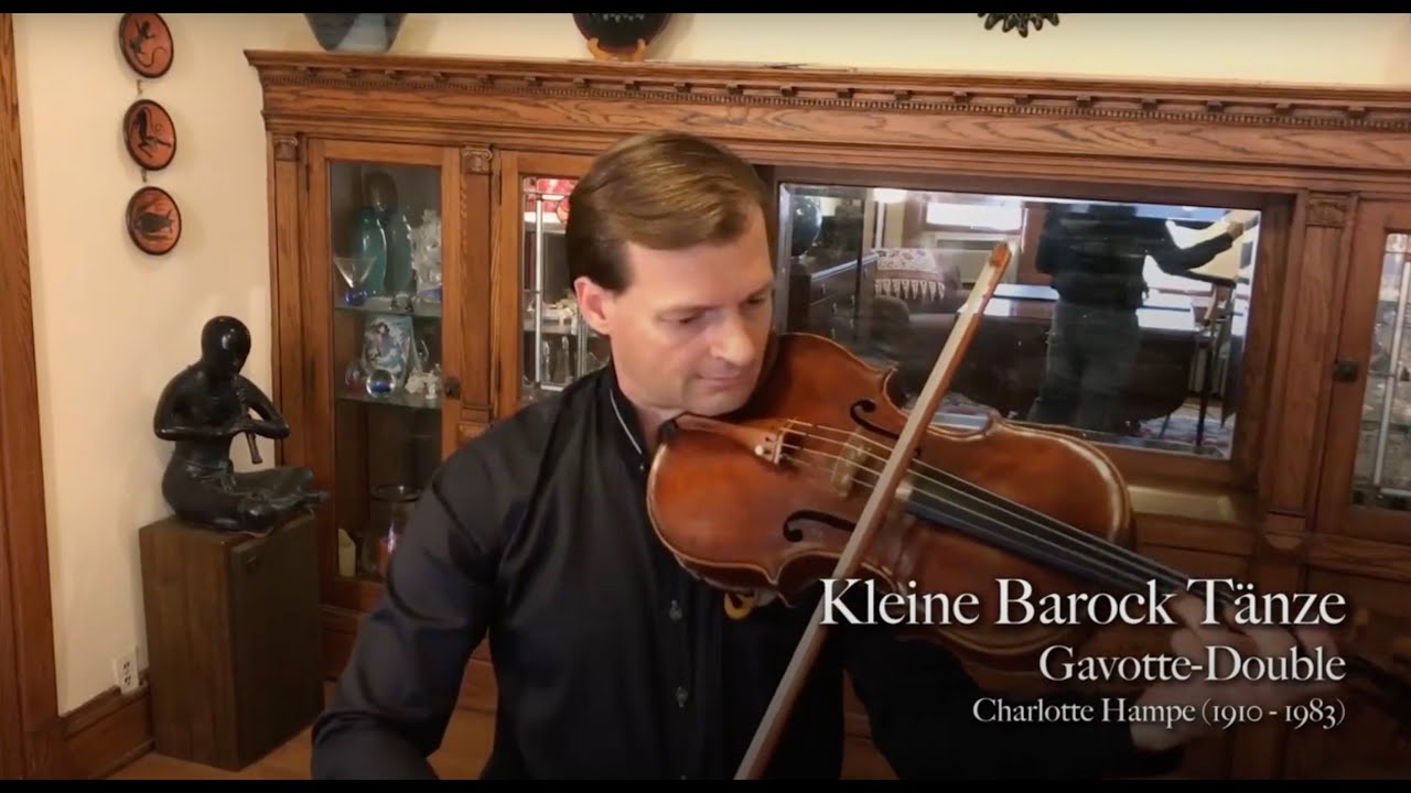 Charlotte Hampe - Dance No. 4 Gavotte-Double - Michael Hall, viola ...