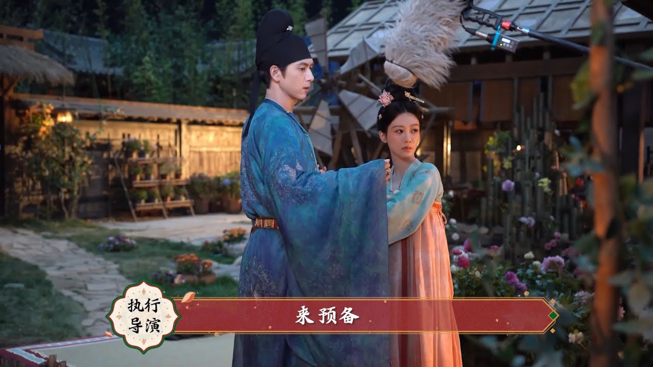 [Flourished Peony 国色芳华 BTS] He Weifang saves Jiang Changyang with one ...