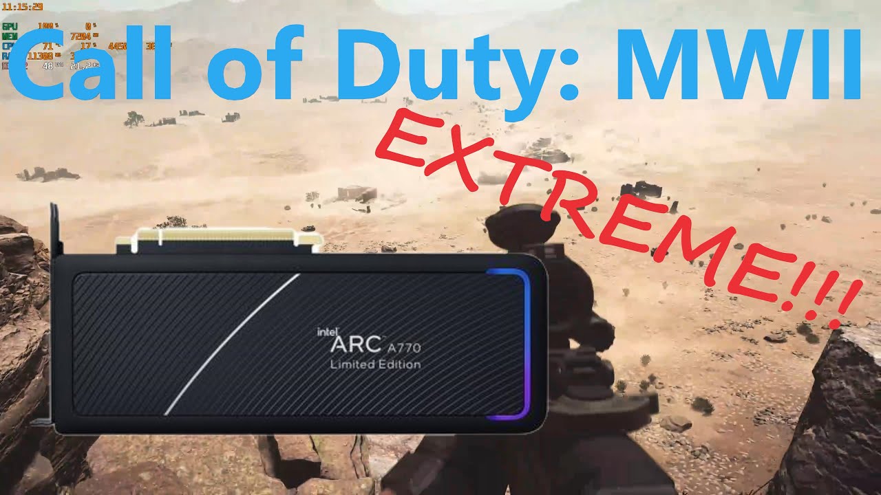Call of Duty MWII with Intel Arc A770 At EXTREME! - YouTube