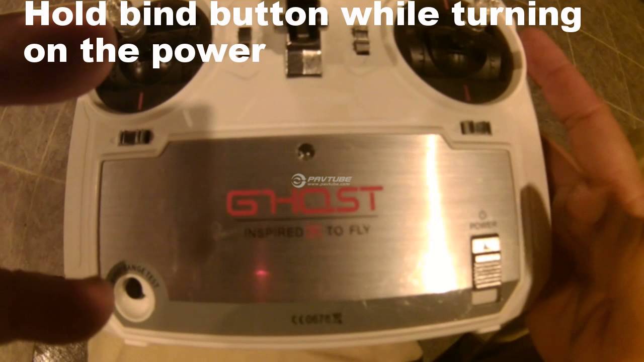 Ehang Ghost RC Binding - YouTube