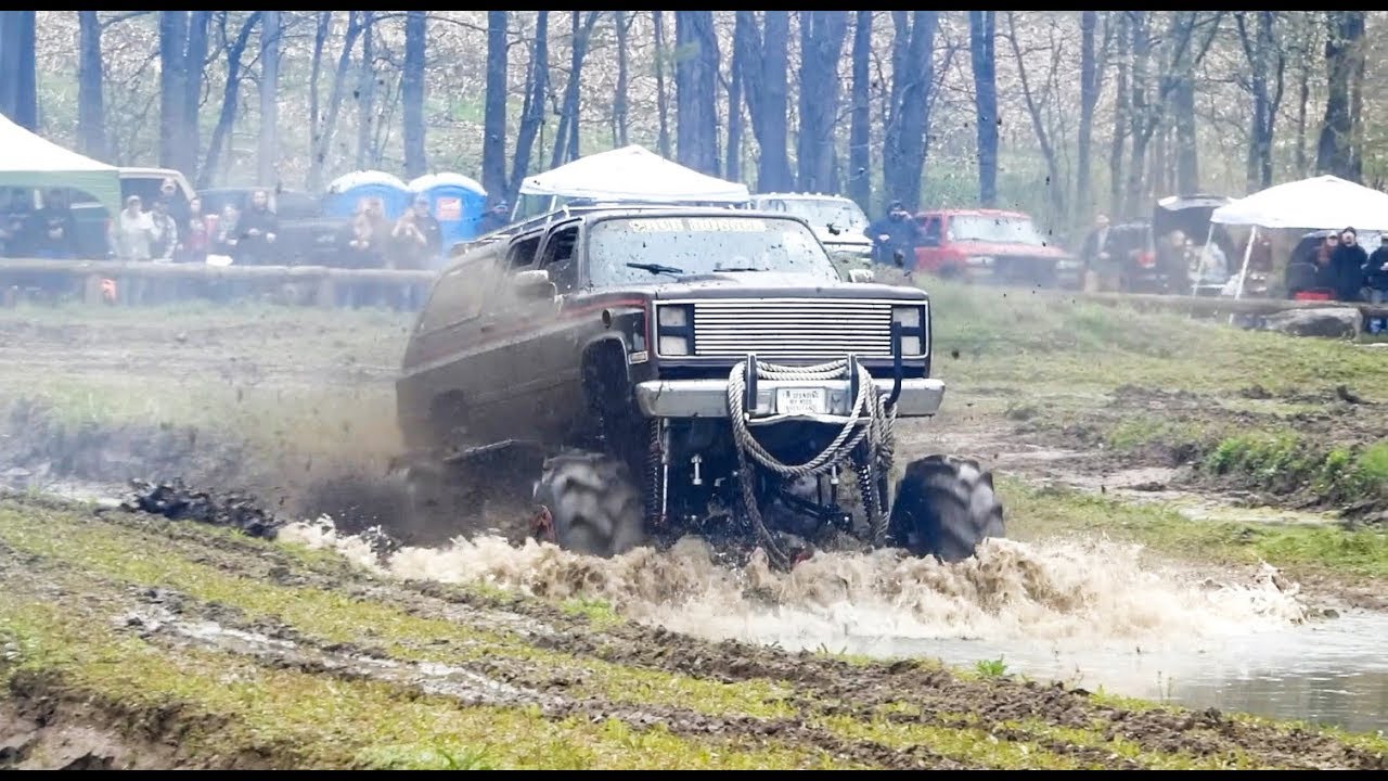 Mudding at Kirby's Kompound Mudbog USA New York - PART 1 - YouTube