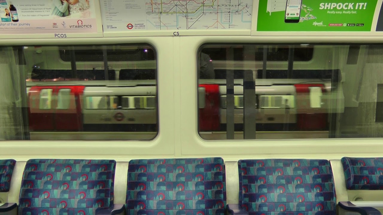 Jubilee Line Departing Stratford Station London Underground - YouTube