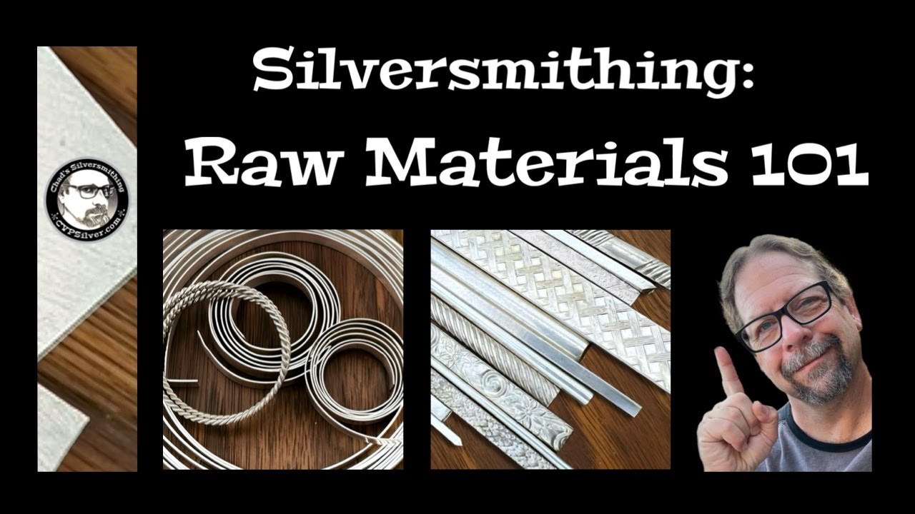Silversmithing: Raw Materials 101 - YouTube