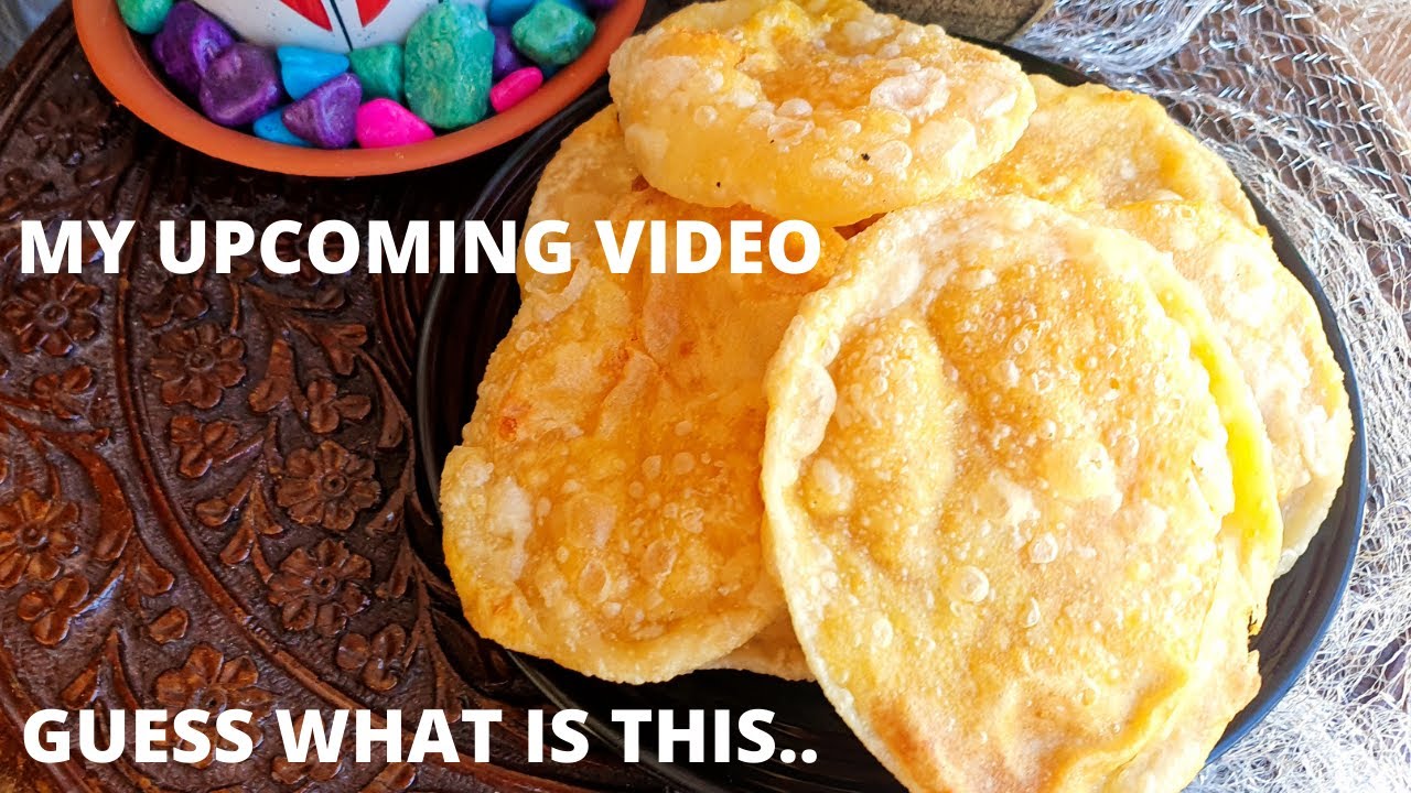 MY UPCOMING RECIPE - GUESS WHAT IS THIS??????? - YouTube