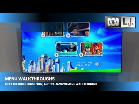 Meet The Robinsons (2007) Australian DVD Menu Walkthrough - YouTube