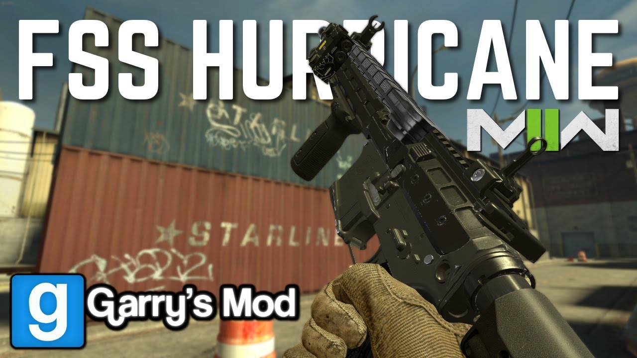 [MW Base] MWII FSS Hurricane - Garry's Mod Weapon Mod Gameplay - YouTube