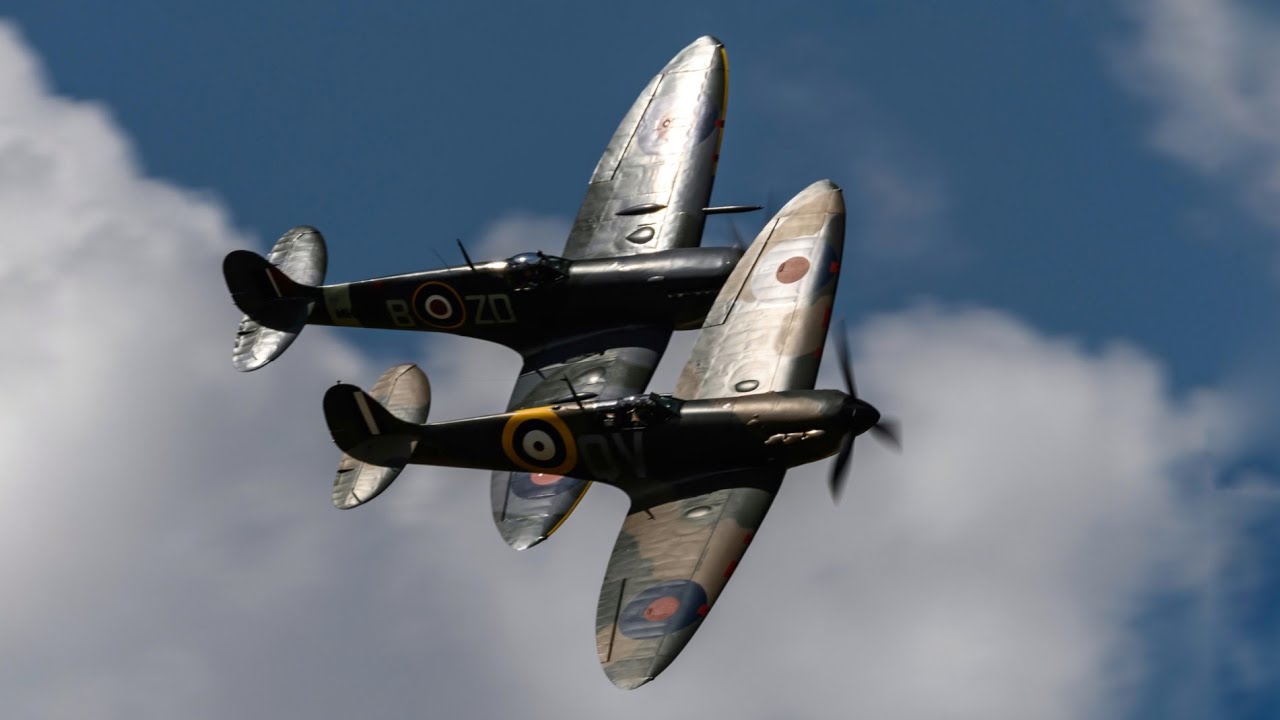 Battle of Britain Day, 15th September 1940, Spitfire Salute - YouTube