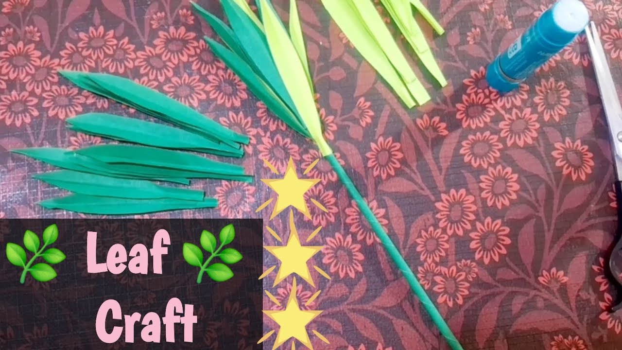 How to make beautiful leaf🌿craft 😍|DIY Leaf Craft| #papersheet # ...