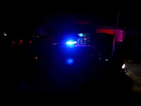 Police & Sheriff's Blue light run convoy - YouTube
