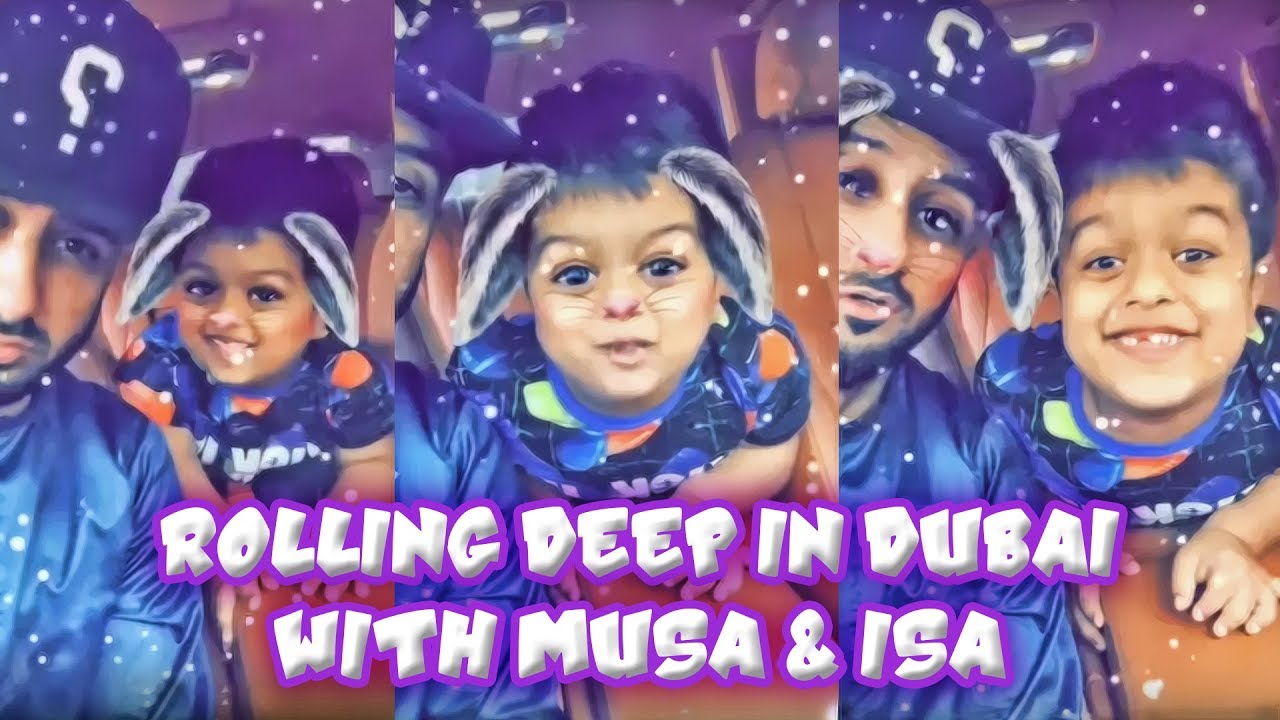 NAFEES | Rolling Deep in Dubai With Musa & Isa ️ | Nafees Singer - YouTube