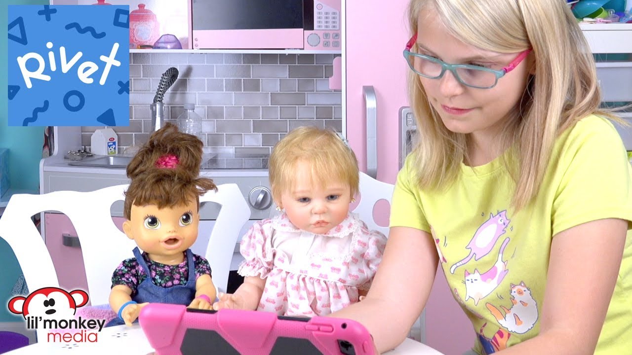 Rivet Kids Reading App ! Read Lil Monkey & Madi Maureen Vlog Books ...