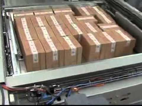 Palletization for cases and shrink-wrapped packs 2/2 - YouTube