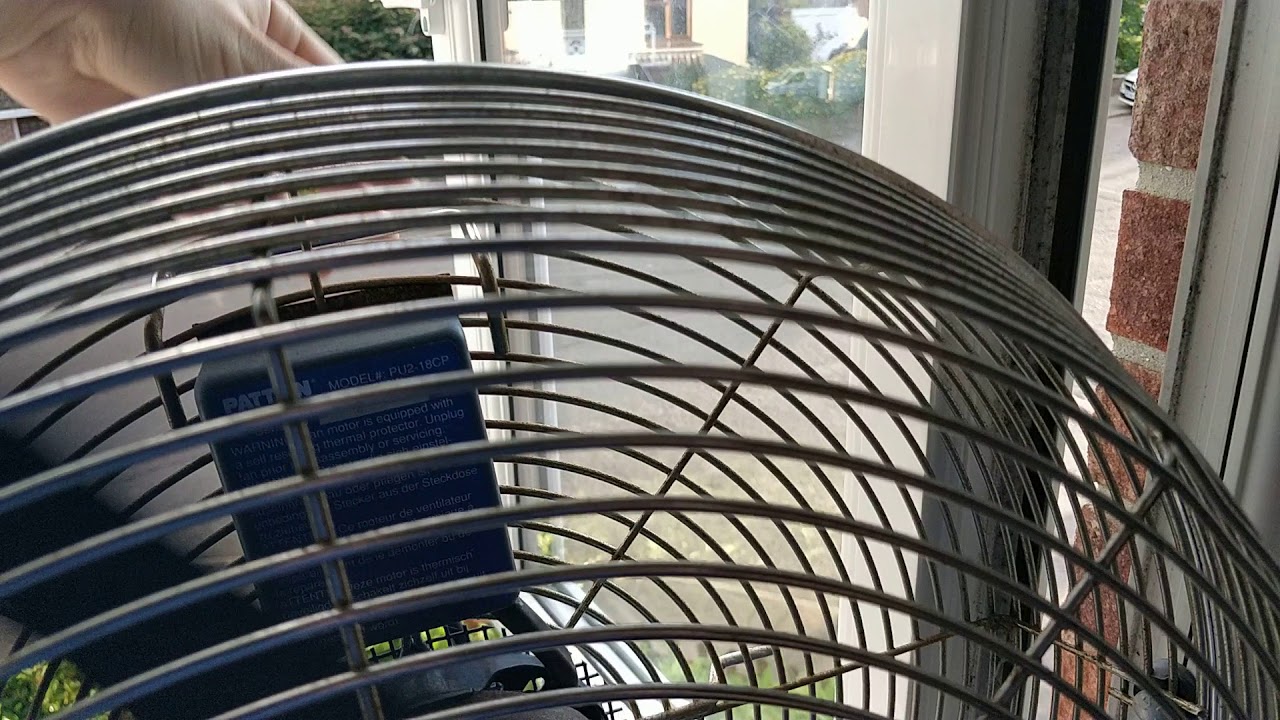 DIY Whole House Fan/Window Fan - YouTube