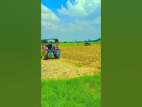 rice planting karne ke liye khet ki jotai kiya ja raha hai#🚜🚜🇮🇳🇮🇳 - YouTube