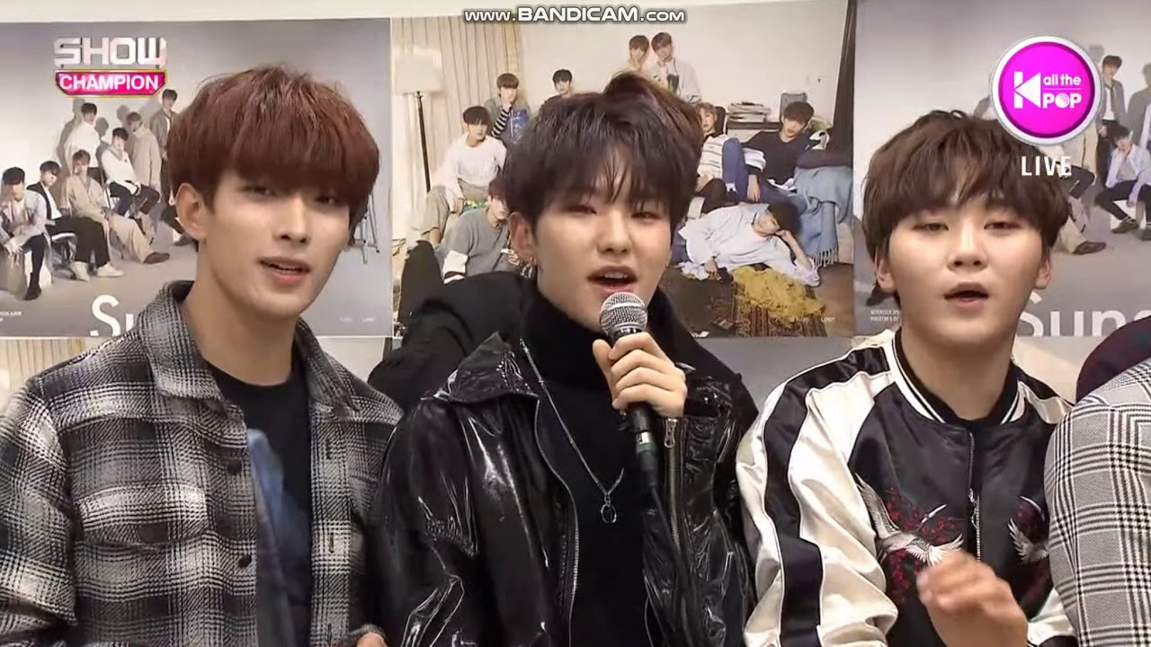 [ENG SUB] 180207 SEVENTEEN 세븐틴 Backstage Interview @ MBC Show Champion ...