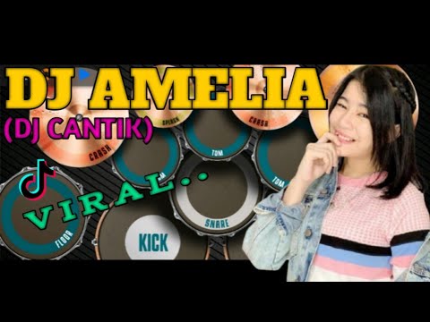 DJ AMELIA TIKTOK VIRAL | REAL DRUM COVER - YouTube