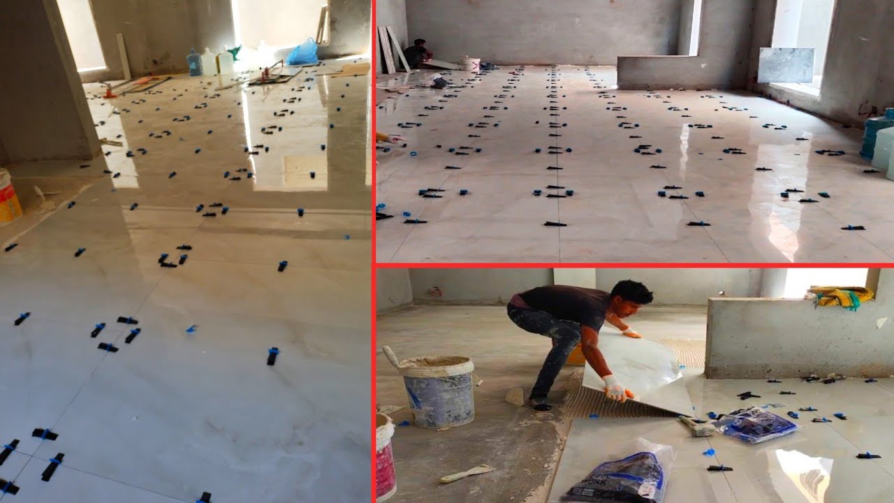 How to tile a floor installation process + New rules for installing floor tiles quick and easy ...