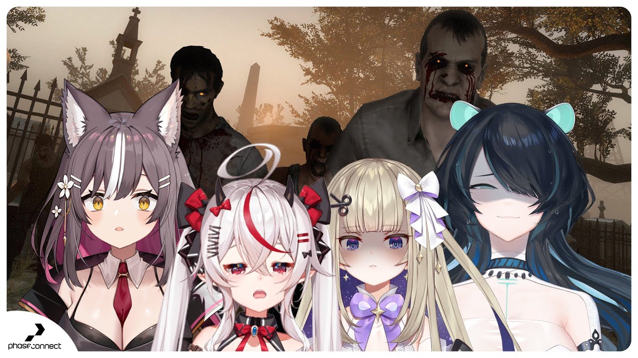 Vtubers meet zombie apocalypse【#PhaseClips】 - YouTube