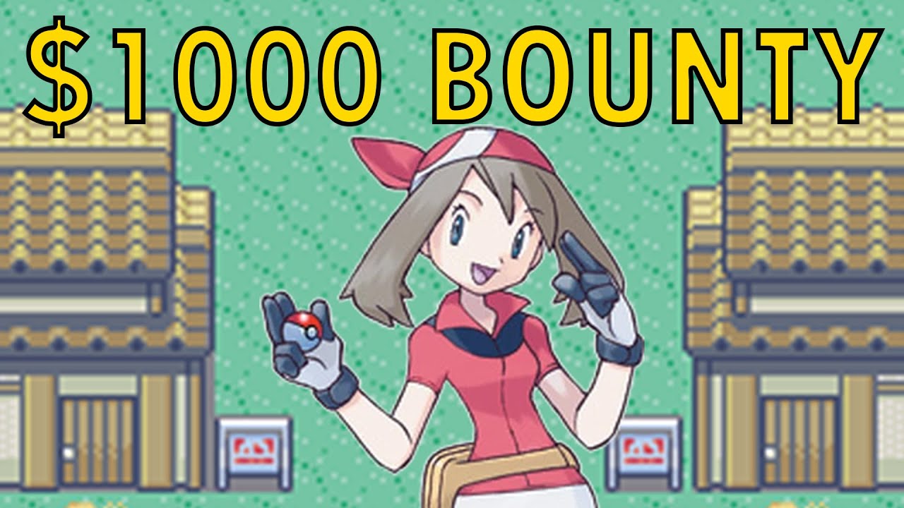 I Made A $1000 Pokemon GLITCH HUNTING Bounty - YouTube