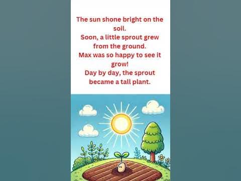 The little seed Short Story for Kids | English Reading Practice |part ...