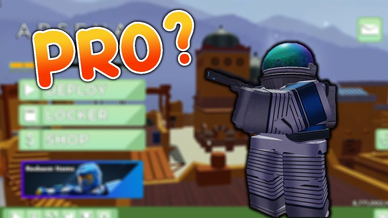 How A "Pro" Plays Roblox Arsenal - YouTube