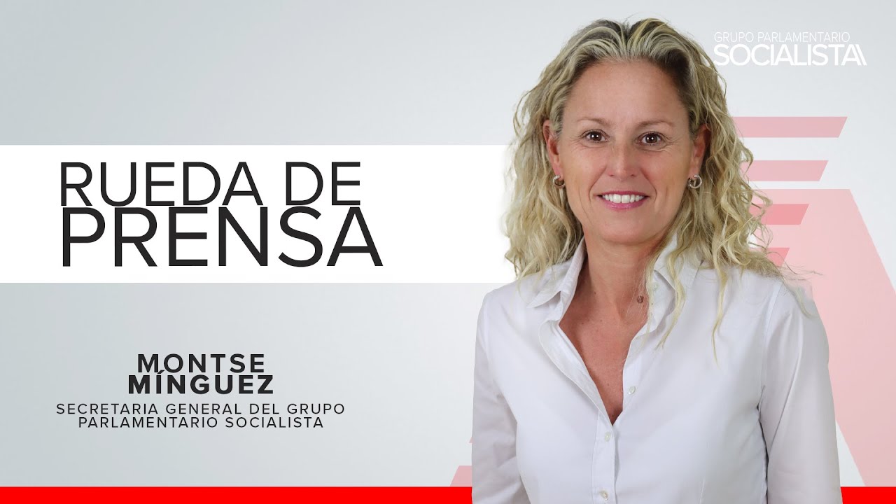 #RuedaDePrensa - Montse Mínguez el 11 de junio - YouTube