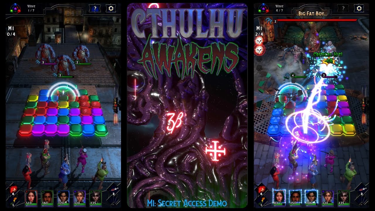 Cthulhu Awakens: M1 Demo Mobile Gameplay Android - YouTube