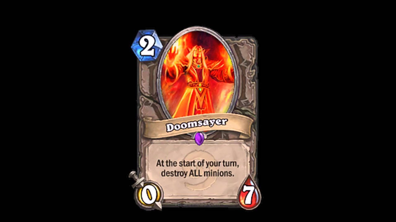 Doomsayer Sounds - Hearthstone - YouTube