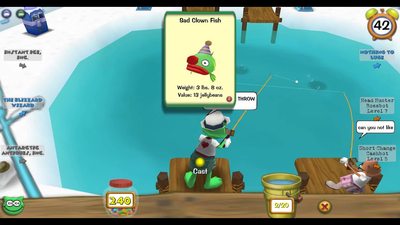 FULL Toontown Walkthrough: Fishing - Hour 26 - YouTube