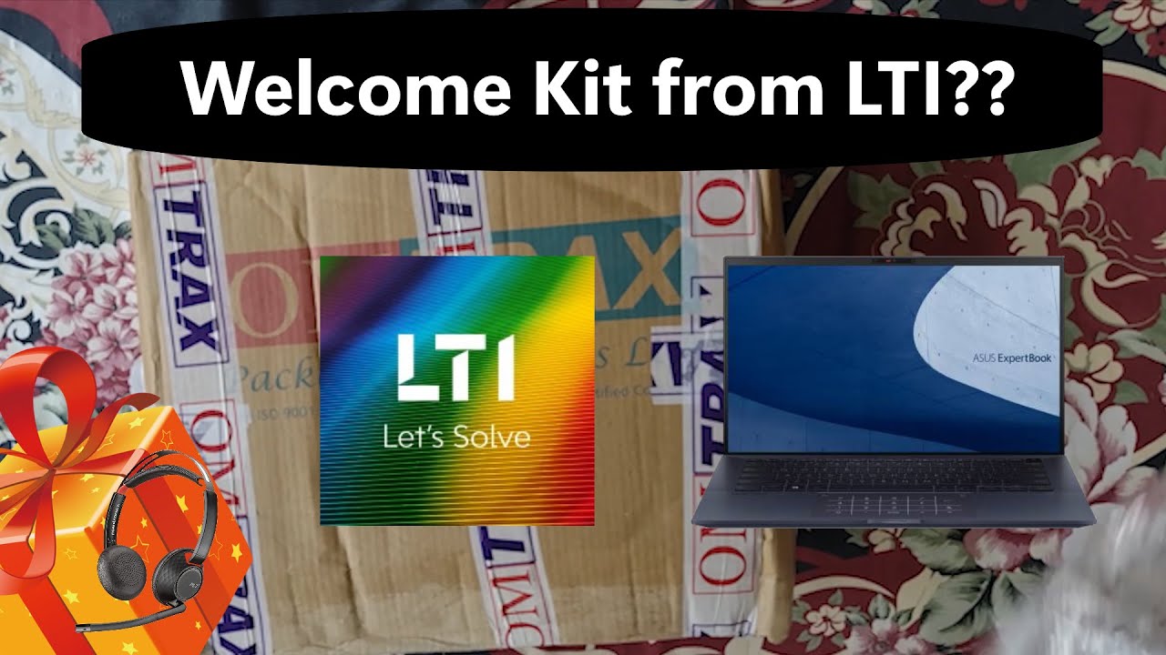 LTI Employee Welcome Kit for Work from Home | 2021 | #Larsen_&_Toubro ...