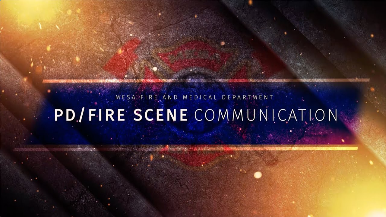PD/Fire Scene Communications - YouTube