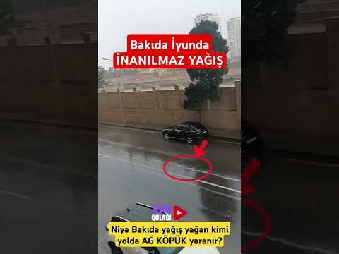 Bakıda hava kəskin dəyişdi