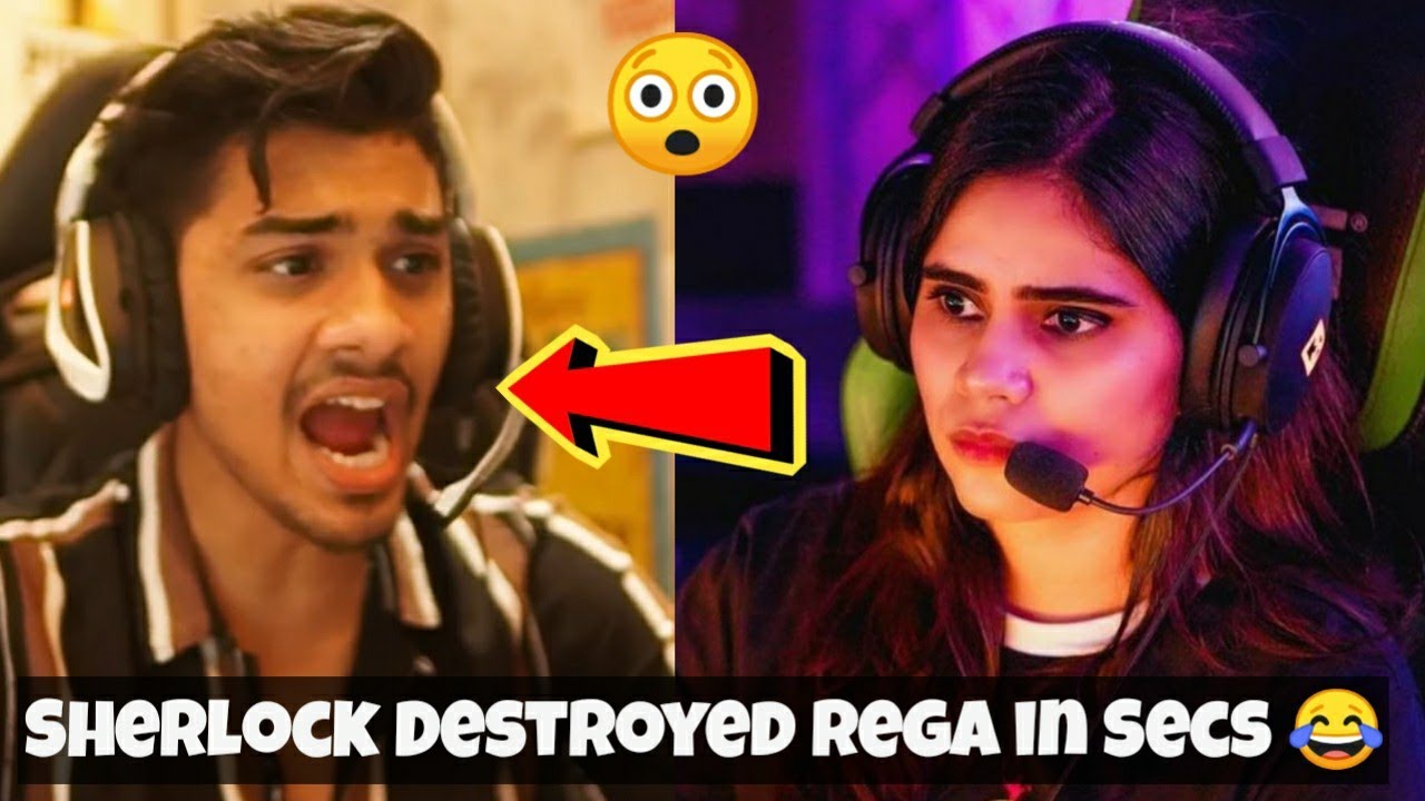 Rega Saved Sherlock | Sherlock Destroyed Rega on Live Stream 😲 - YouTube