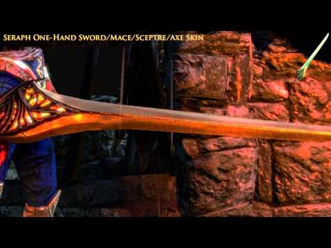 Path of Exile - Seraph Sword Skin - YouTube