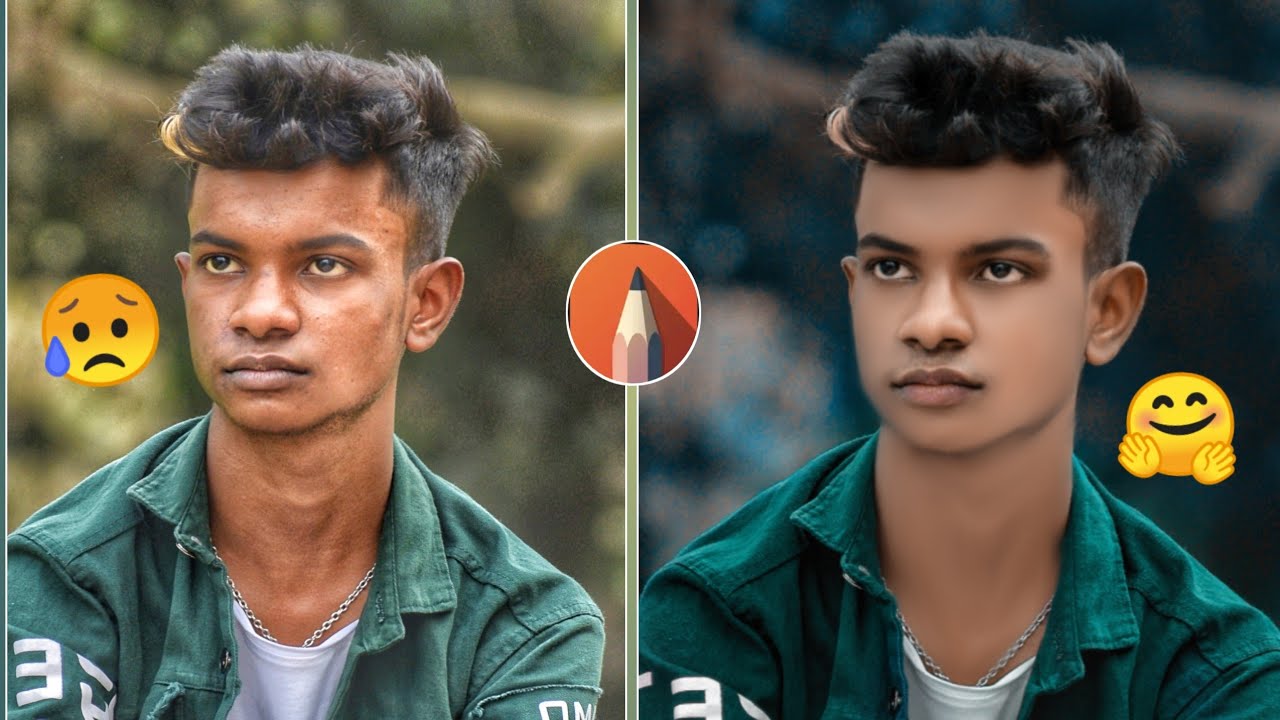how to face smooth skin editing 😥 how to photo editing in #auto SketchBook#BAD EDITZ#🔥 - YouTube