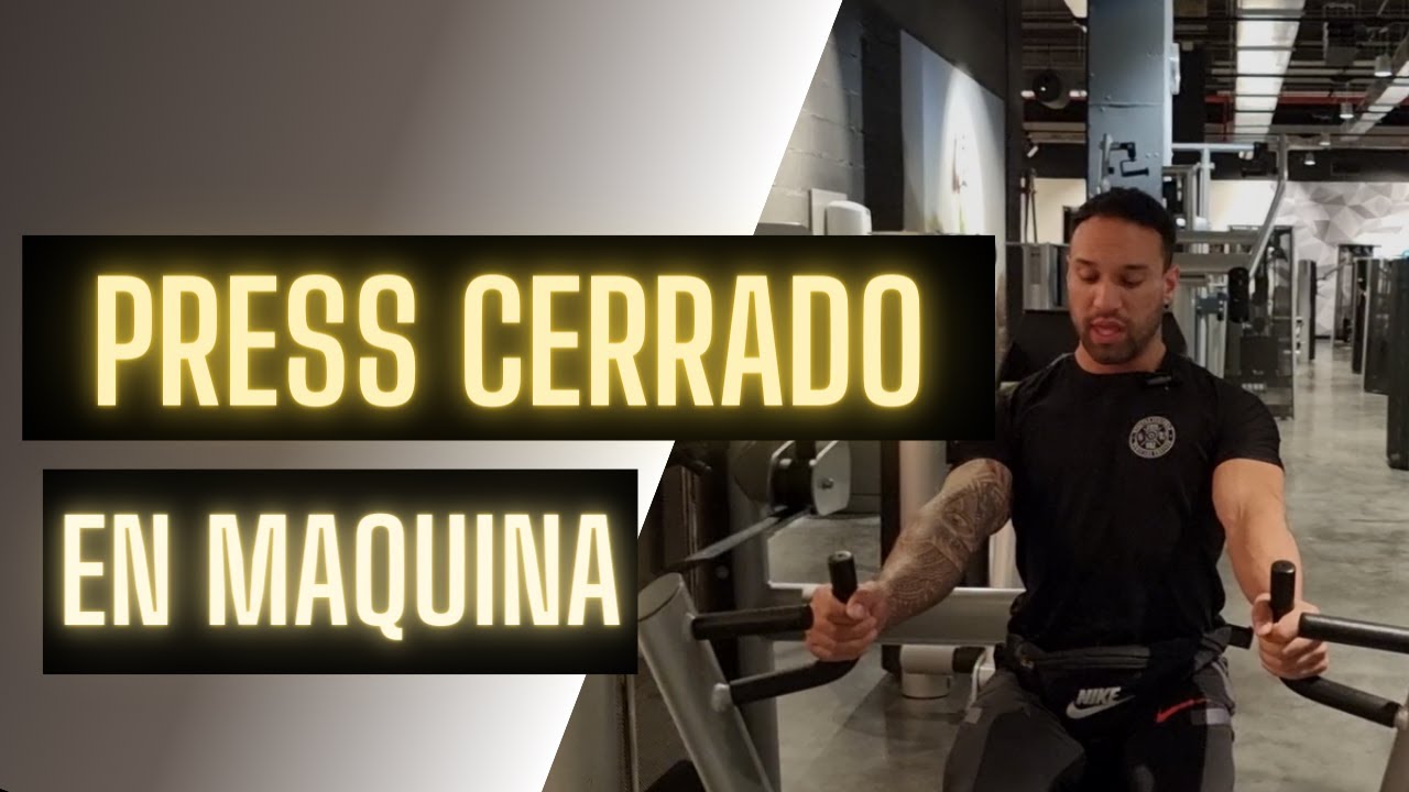 Como hacer PRESS CERRADO EN MAQUINA [PASO A PASO] - YouTube