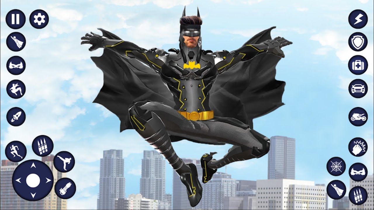 Bat Superhero VS Joker Bat Superhero Man Hero Games Android Gameplay ...