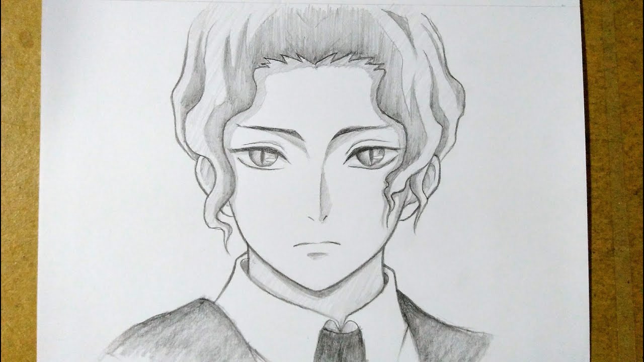 How to Draw Muzan Kibutsuji [Demon Slayer] - YouTube