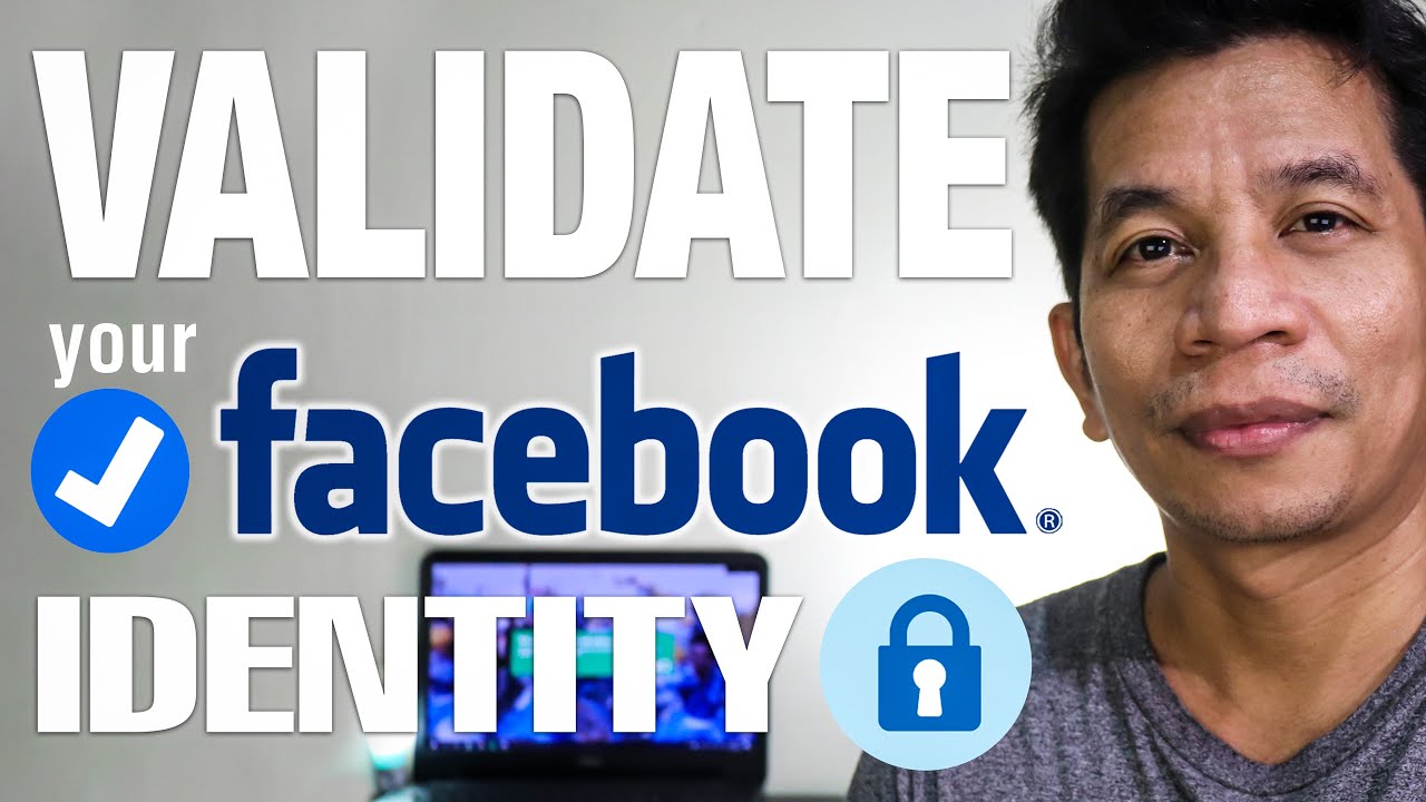 HOW TO Secure your Facebook Account By Validating Your Identify - YouTube