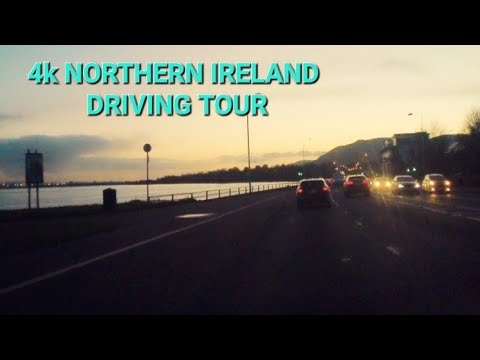 4k NORTHERN IRELAND DRIVING TOUR. CARRICK TO BELFAST