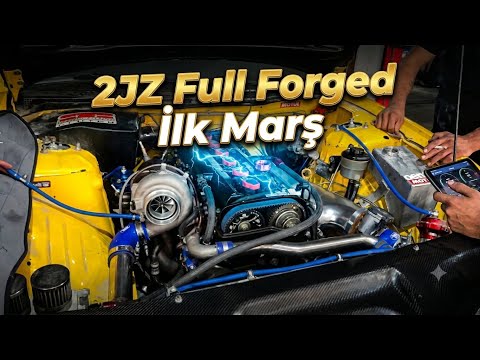 Yeni 2JZ Full Forged Motorun İlk Çalışması / Motor Tuning Başladı