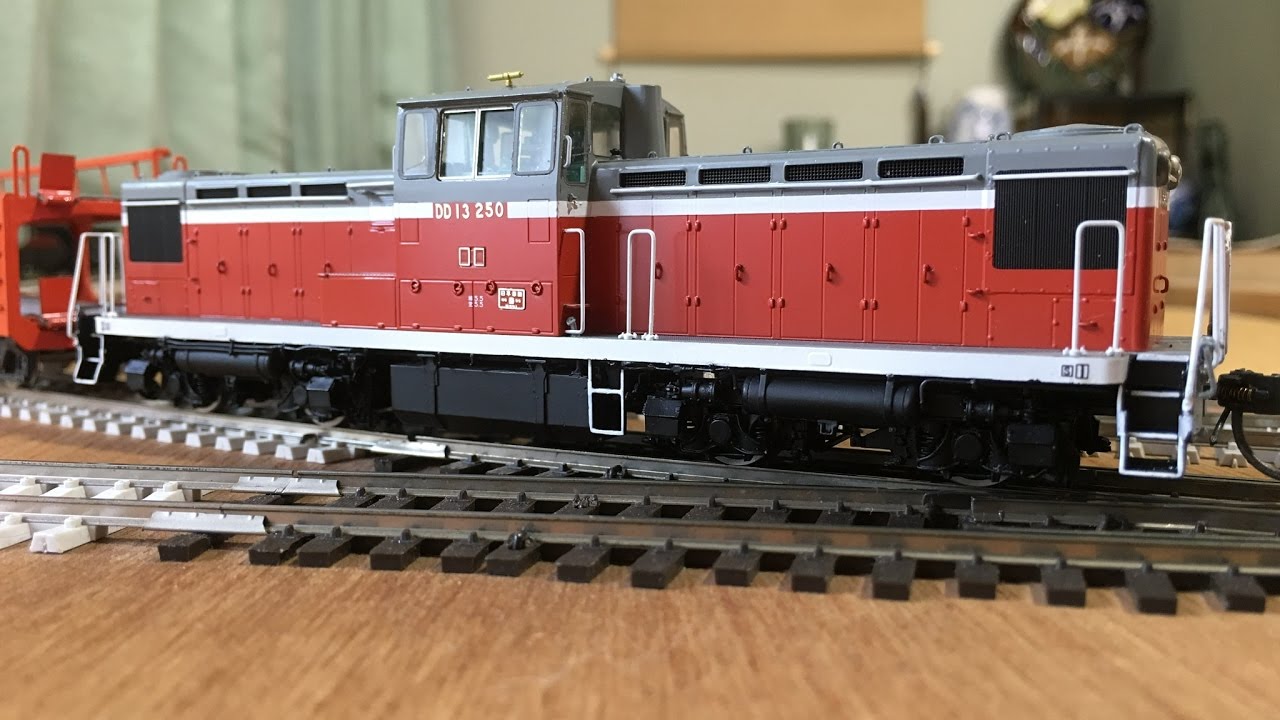 Brasstrains HO JNR DD13 Musashino Model ムサシノモデルのDD13 250号機 - YouTube