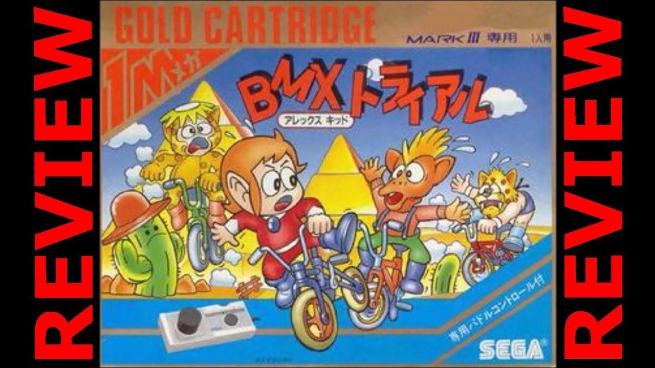 Alex Kidd BMX Trial (Sega Master System) Recensione - YouTube