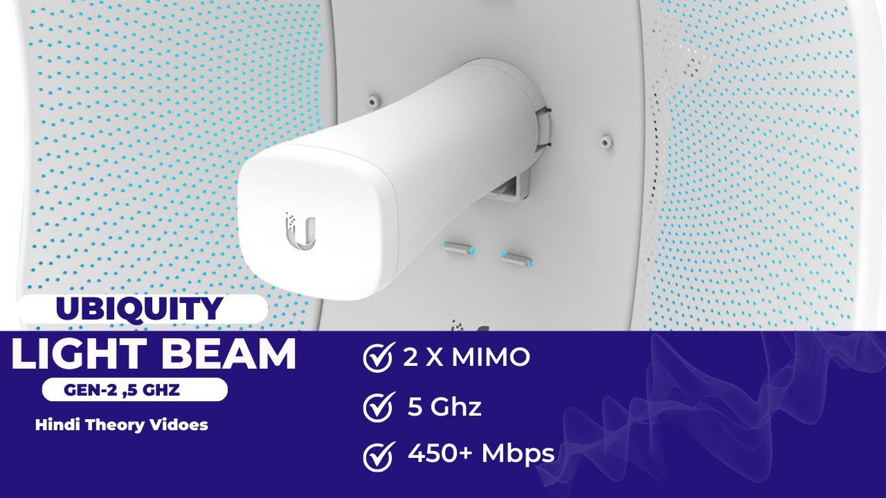 Light Beam Gen2 #ubiquity #airfiber #isp #p2p #wireless - YouTube
