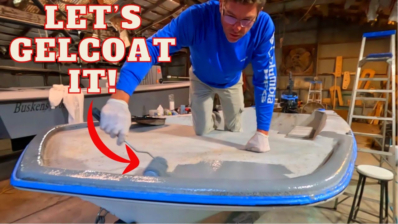 How To Re-Gel Coat A Boat - DIY Cheapest & Easiest - YouTube