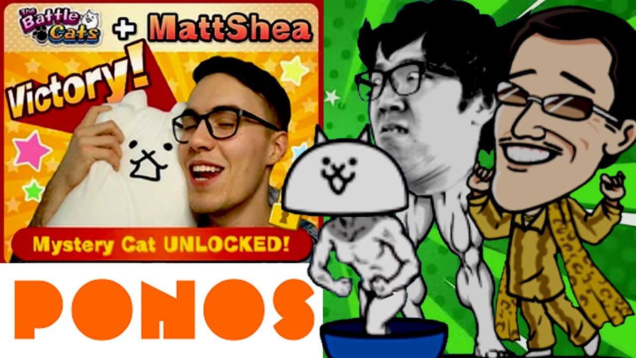 Battle Cats - All PONOS X Youtubers Cat Units - YouTube
