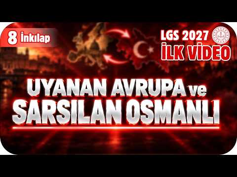 CANLI 🔴 Uyanan Avrupa ve Sarsılan Osmanlı 📕 8SOS1 #2027LGS