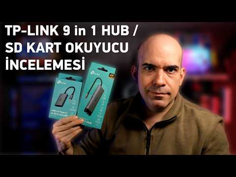 TP-Link 9 in 1 Hub ve SD Kart Okuyucu İncelemesi