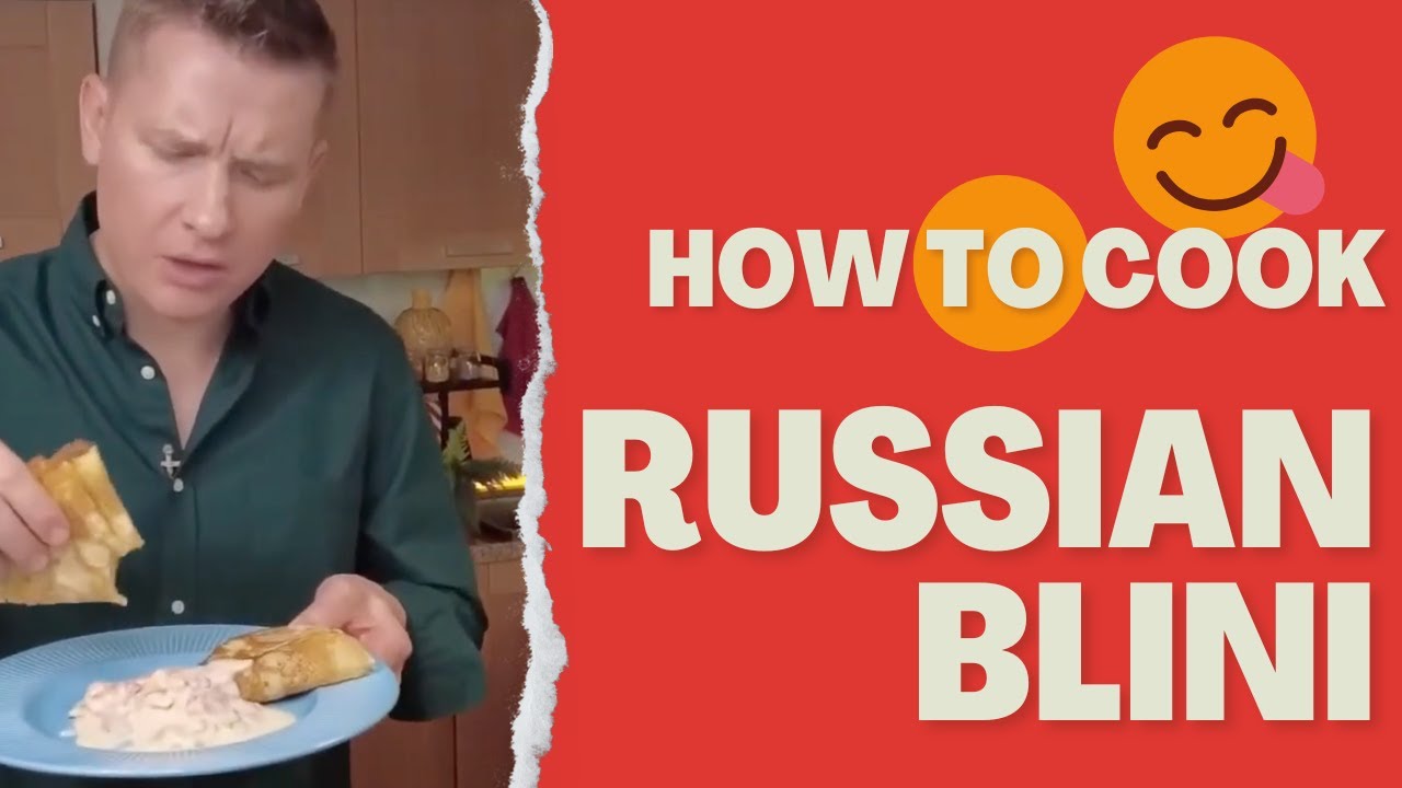 Classic Russian Blini: Secrets to Fluffy, Porous, and Juicy Pancakes ...